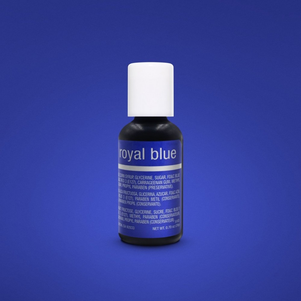 Colorante en gel Azul real x 20 ml