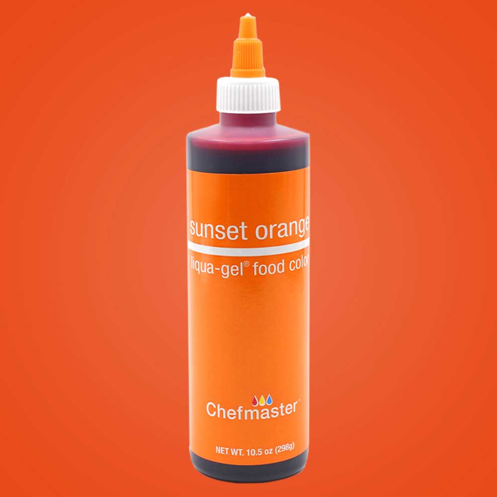 Colorante Liqua gel naranja x 10.5 onz