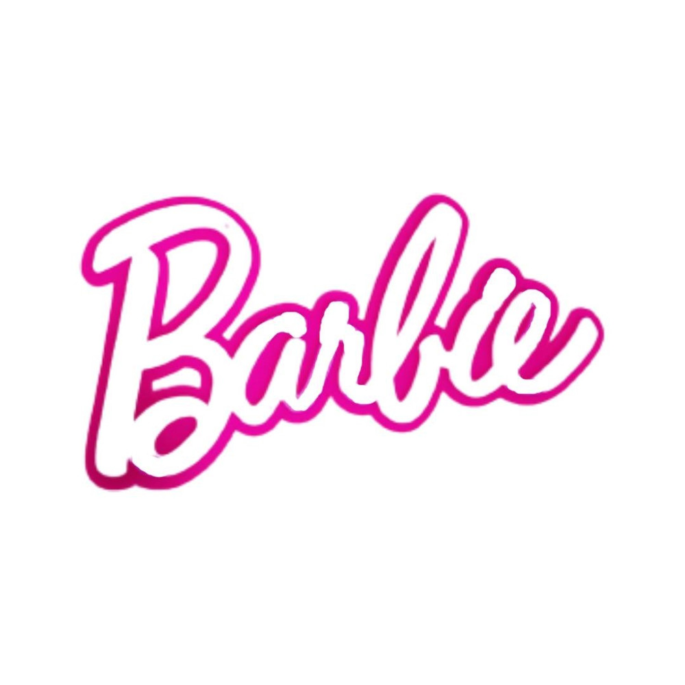 Topper letrero Barbie